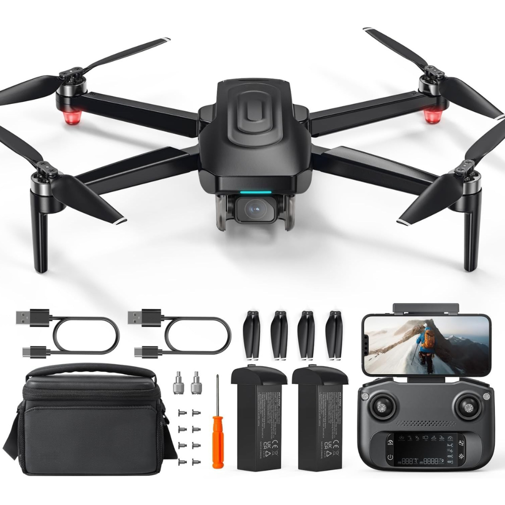 Drona cu Telecomanda HS175, Camera 4K UHD, WiFi 5G, GPS, Stabilizare E ...