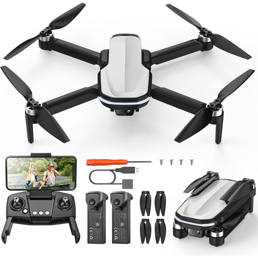 Drona HS280D cu Telecomanda, Camera 1080P HD, WiFi, Retur Automat, Flu ...