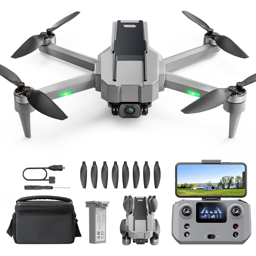 Drona cu Telecomanda HS440, Camera 4K, WiFi 5G, GPS, Stabilizare Imagi ...