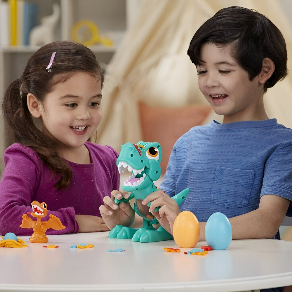 Set Dinozaur cu Plastilina, Instrumente de Modelare, 6 Culori Diferite ...
